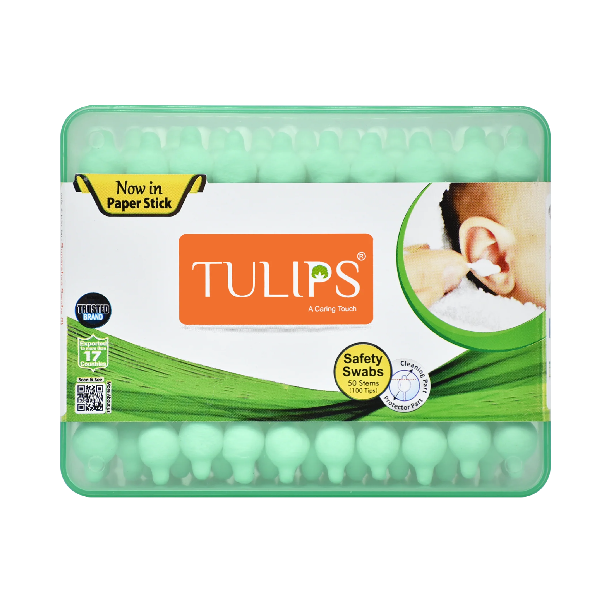 Eco Friendly Cotton Ear Buds- Cotton Swabs (50 Sticks in a Box ...